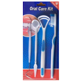 Oral Care 4-Piece Kit 1Ct