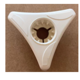 Triangular Lamp Switch Turner Knob 1Ct