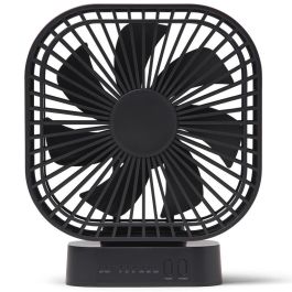 Portable Fan with 3 Speeds, 5in, Black, One