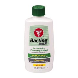 Bactine MAX Pain-Relieving Cleansing Liquid 4oz 1Ct
