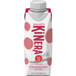Marcel's Kinera Lactose-Free High-Protein Milk Beverage, Strawberry, 8 ...