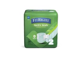 Medline FitRight OptiFit Stretch Extra Brief L/XL 20Ct