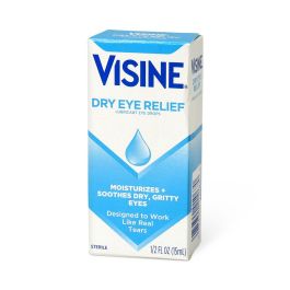 Visine Redness Relief Drops, 0.5 fl. oz. Bottle, One