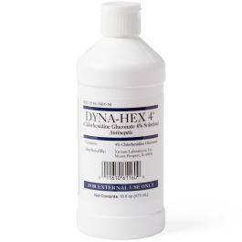 Dyna-Hex 4% CHG Liquid Surgical Scrub Antiseptic 16oz 1Ct