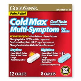 GoodSense Cold Max Day/Night Cold Relief Tablets 20ct
