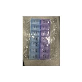 Weekly 7-day AM/PM Pill Box 1Ct