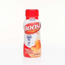 BOOST Original Balanced Nutritional Drink Peaches and Cream 8oz 24Ct