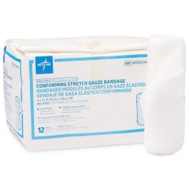 Medline Premium Conform Stretch Gauze Bandage 4x75 96Ct
