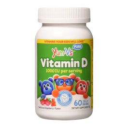 Vitamin D-3 Gummies, 50 mcg (2000 IU), 60 Count per Bottle, One Bottle