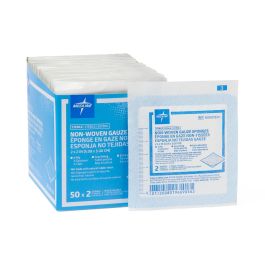 Medline Standard Sterile Nonwoven Gauze Sponges - Shop All