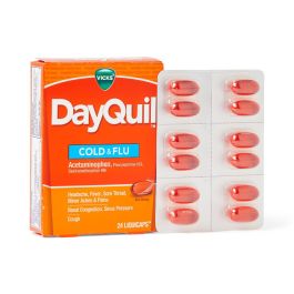 Vicks DayQuil Cough, Cold and Flu Liquicaps 24Ct