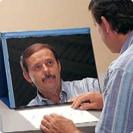 Medline Portable Speech Therapy Mirror 1Ct