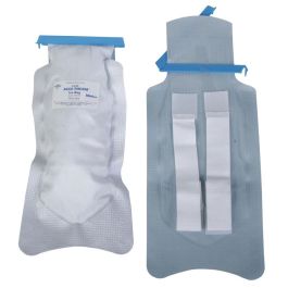 Medline Ice Bag w Clamp Closure + Straps 6.5x14 30Ct