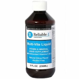 Multi-Vie Vitamin and Mineral Liquid Supplement Alcohol-Free 8oz 1Ct