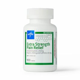 Medline Acetaminophen / Aspirin / Caffeine Tablet 100Ct
