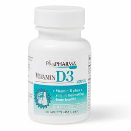 Vitamin D3 Tablet 400IU 100Ct