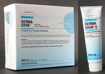 Dermagran B Hydrophilic Wound Dressings by Derma Sciences