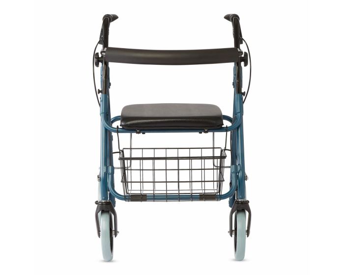 Medline Guardian Deluxe Aluminum Rollator Blue 1Ct