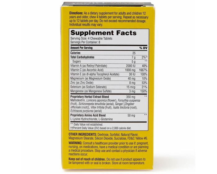 ImmuBlast Immune System Chewable Tablet 32Ct