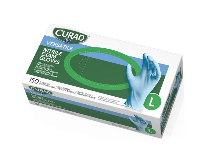 CURAD Full Texture Nitrile Exam Gloves - Shop All