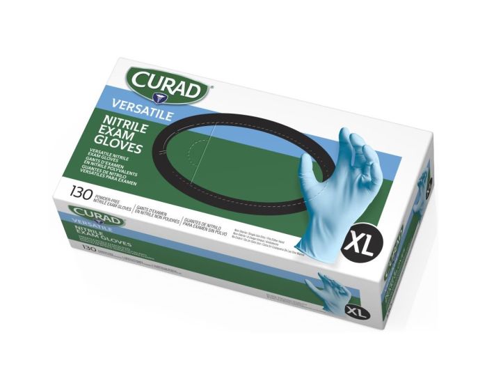 CURAD Full Texture Nitrile Exam Gloves - Shop All