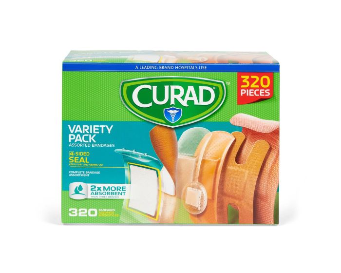 CURAD Variety Pack Assorted Bandages