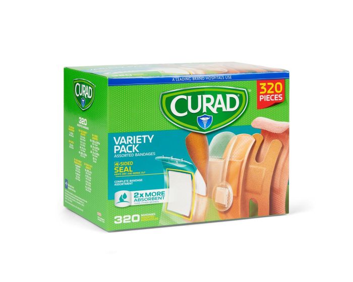 CURAD Variety Pack Assorted Bandages