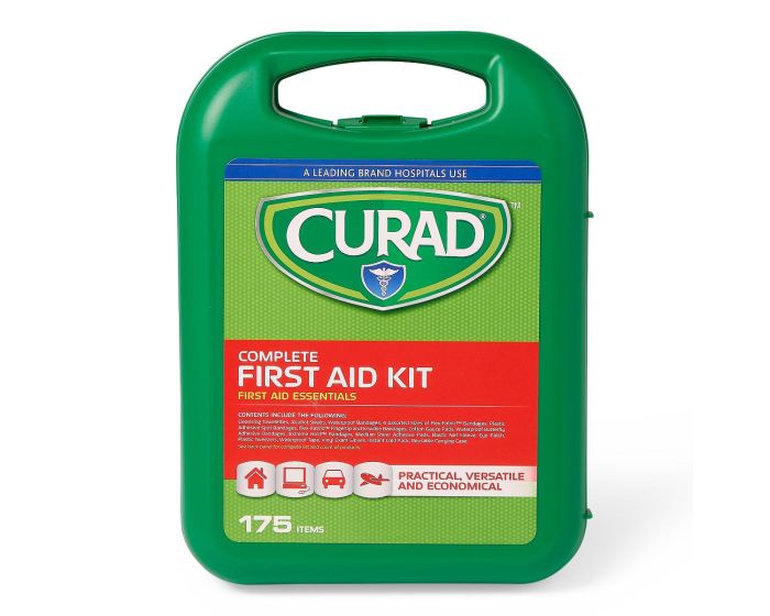 CURAD 175-Piece Complete First Aid Kit 1Ct