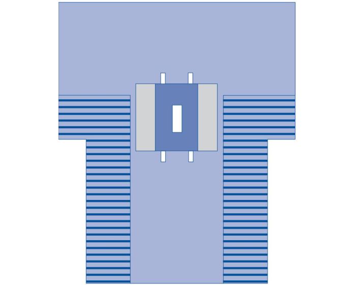 Laparotomy Surgical Drape with Pouches