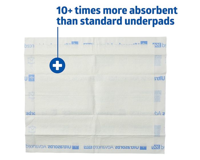 Ultrasorbs Advanced Premium Underpads 350lb 30x36 70Ct