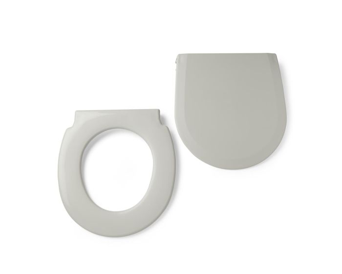 Medline Replacement Commode Seat and Lid 1Ct