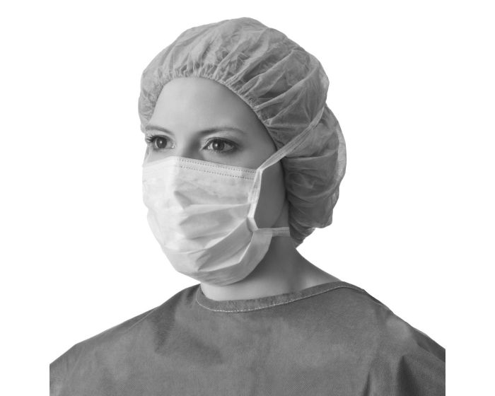Medline Premium Hypoallergenic Face Mask with Ties-Shop All