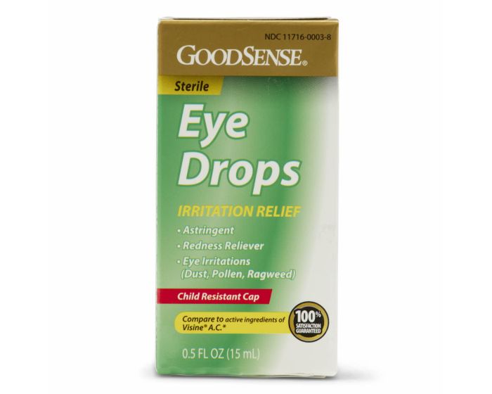 GoodSense Irritation Relief Eye Drops 15 mL 1Ct