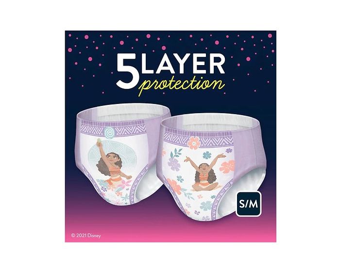 GoodNites Girls' Nighttime Bedwetting Underwear S/M 14Ct