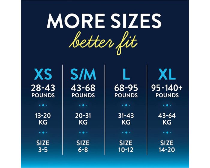 Goodnites Youth Boys' Underpants Size XL 9Ct