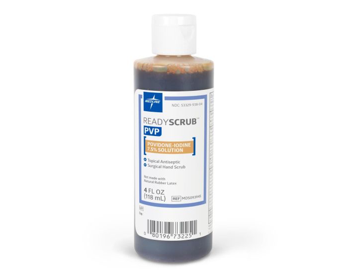 Povidone Iodine Scrub Solutions