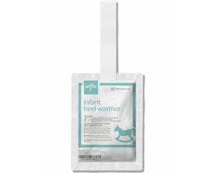 Medline Infant Heel Warmer Gel Pack 25Ct