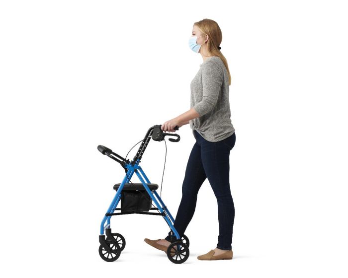 Medline Basic Steel Rollators