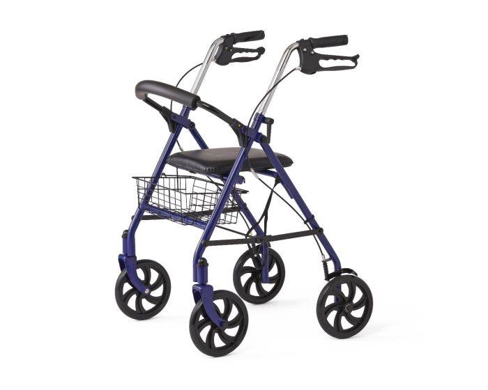 Medline Basic Steel Rollators
