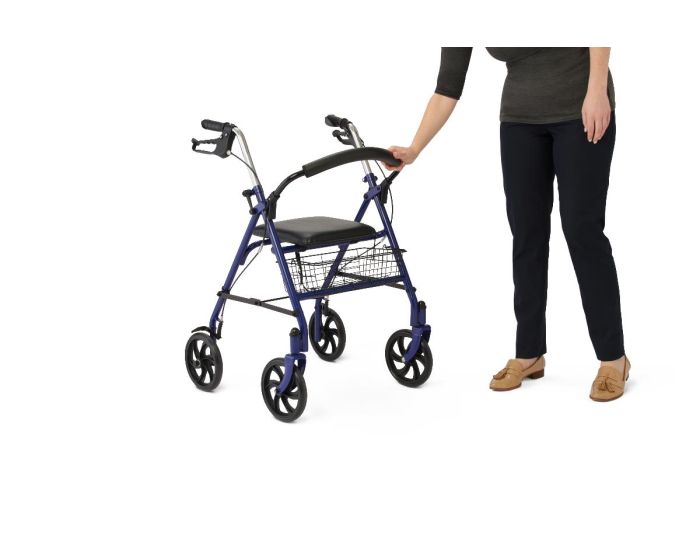 Medline Basic Steel Rollators