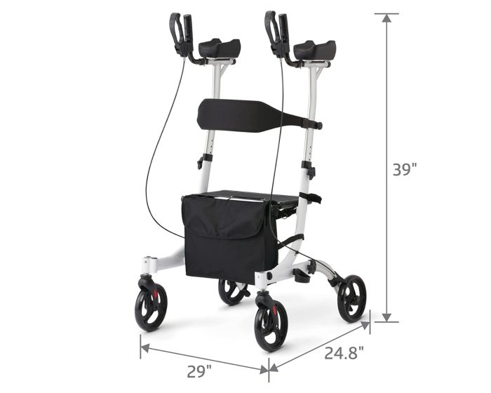 Simplicity 2 Upright Rollator Walker
