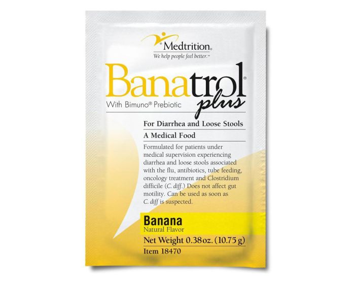 Banatrol Plus Diarrhea Powder Unsweetened 10.75g 1Ct
