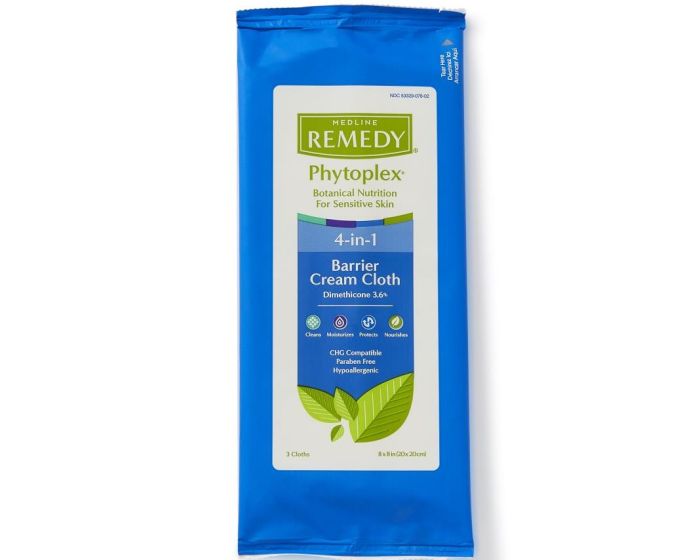 Remedy Phytoplex Barrier Cream Cloth 8x8 Scented 135Ct