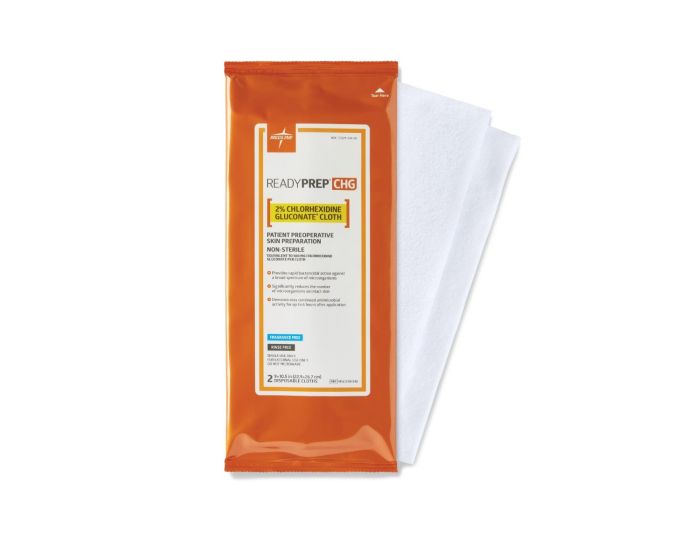 ReadyPrep CHG 2% Chlorhexidine Gluconate Cloths 96Ct