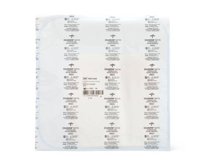 Exuderm Satin Hydrocolloid Wound Dressings