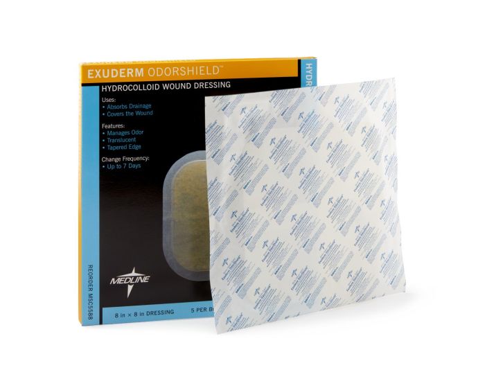 Exuderm Odorshield Hydrocolloid Wound Dressings