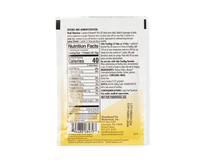 Banatrol Plus with Prebiotic Diarrhea Powder - Shop All