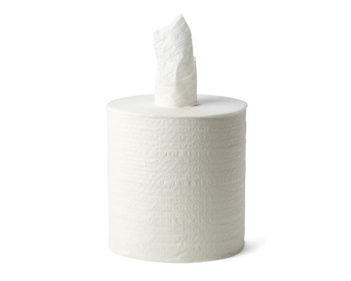 Medline Center Pull Paper Towel Roll White 6Ct