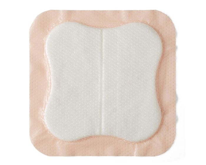 Optifoam Gentle LQ Silicone/Foam Dressing 9x9 1Ct