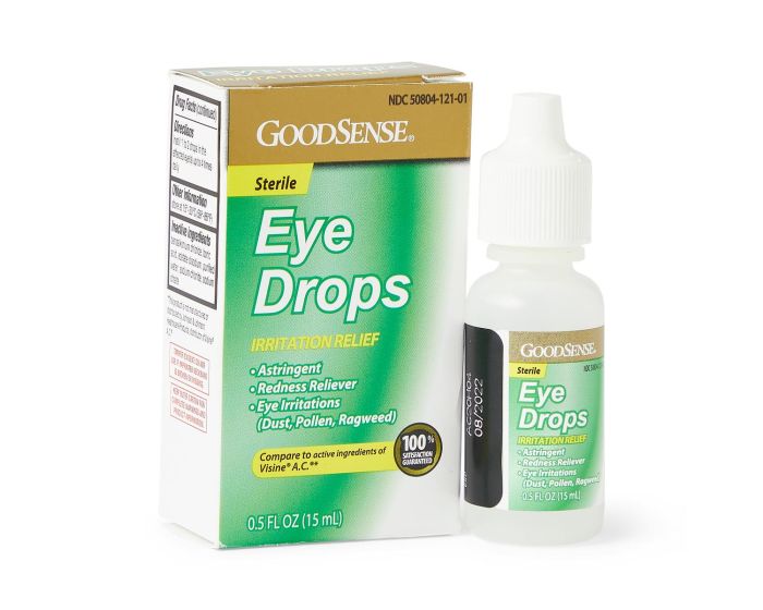 GoodSense Irritation Relief Eye Drops 15 mL 1Ct